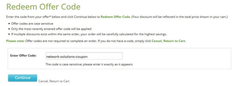 Network Solutions Renewal Coupon & Offer Code December 2024