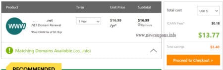 GoDaddy Renewal Coupon 20% off - Valid to Dec 20