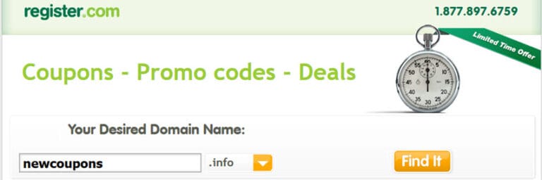 Register.Com Promo Code & Renewal Coupon June 2026