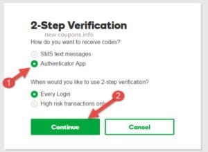 How Enable 2-step Verification using Mobile App at GoDaddy