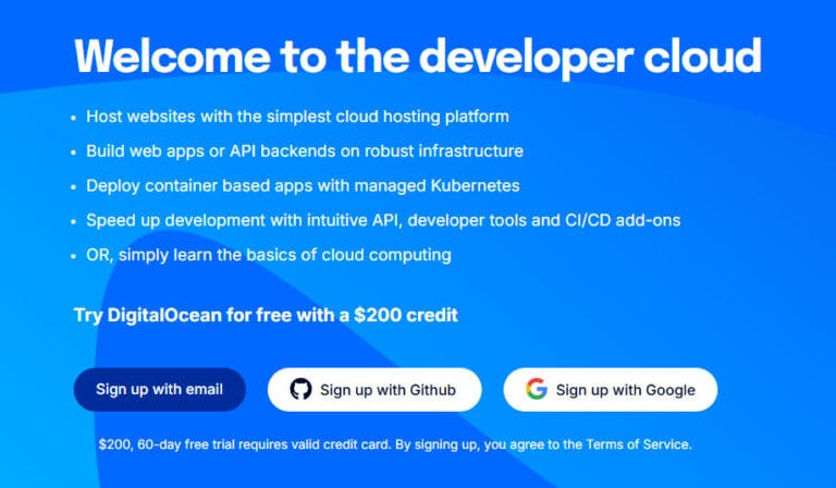 4 Ways To Get Free VPS On DigitalOcean