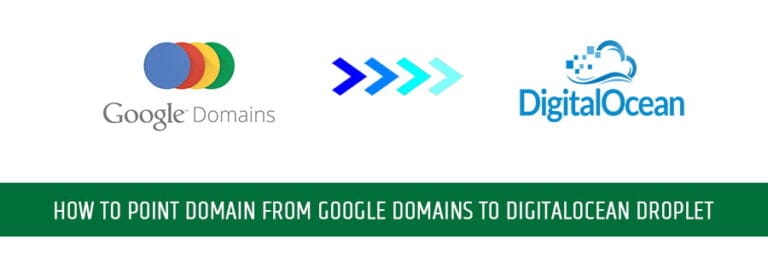 How to point Google Domains to DigitalOcean Droplet