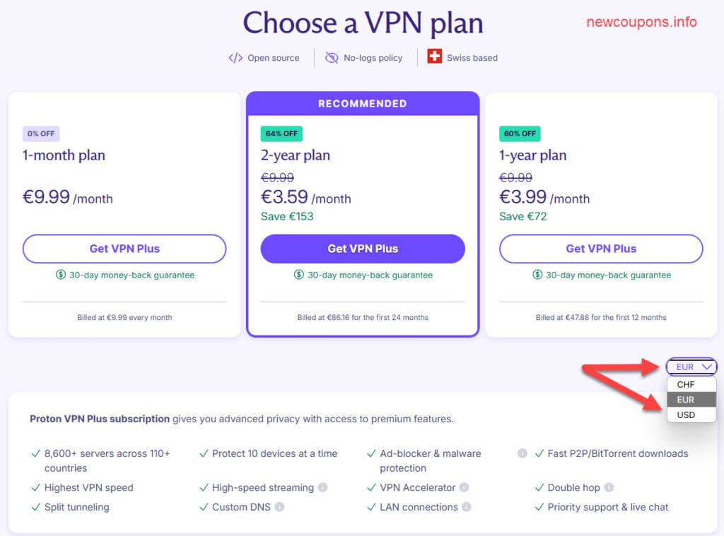 90% OFF ProtonVPN Coupon & Promo Code in January 2026