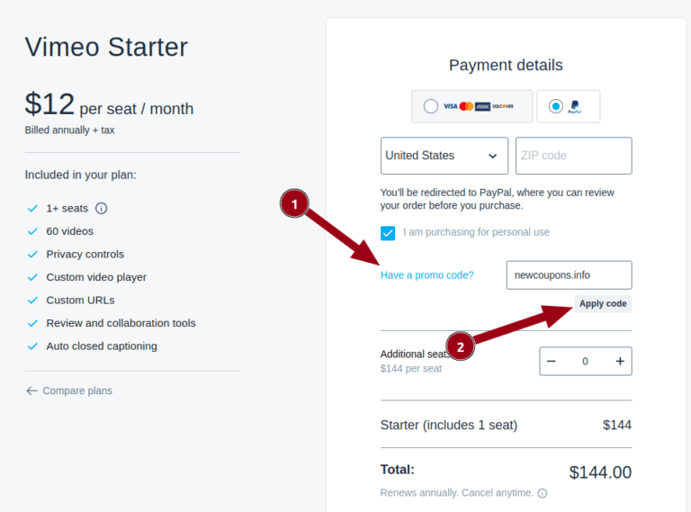 50% OFF Vimeo Coupon & Promo Code On March 2025