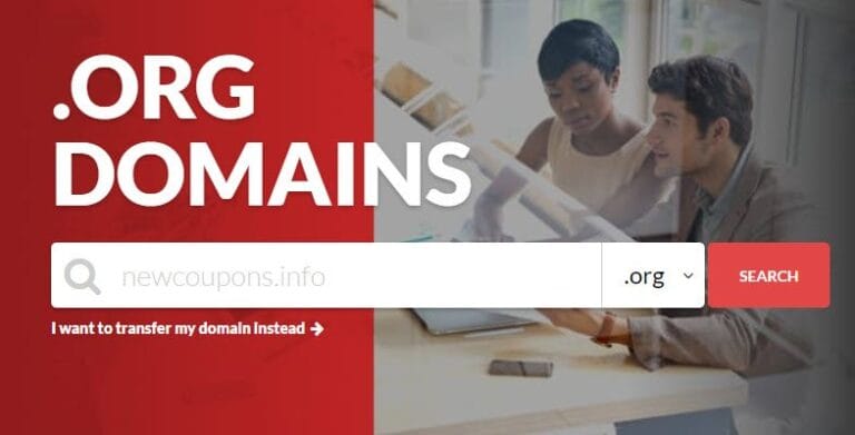 Register .ORG Domain For $6.74 At Domain.Com