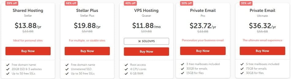 NameCheap Solopreneurs Sale 2021 - Up to 92% OFF