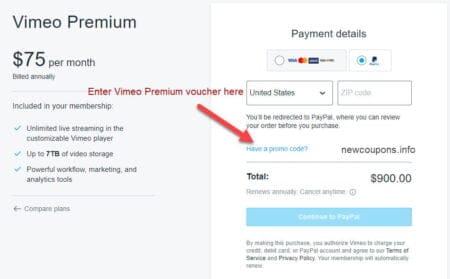 Vimeo Premium Coupon Code in December 2025