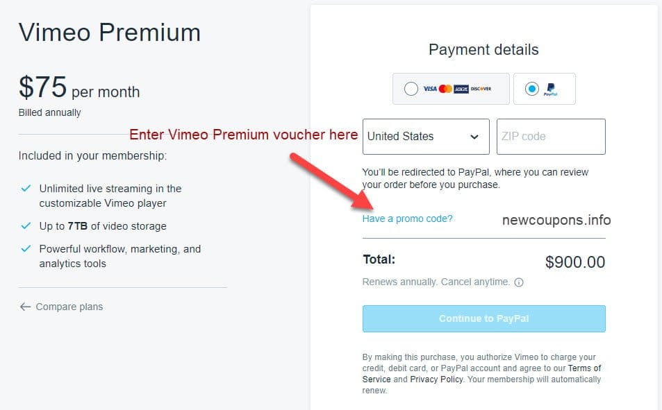 Vimeo Premium Coupon Code in May 2025